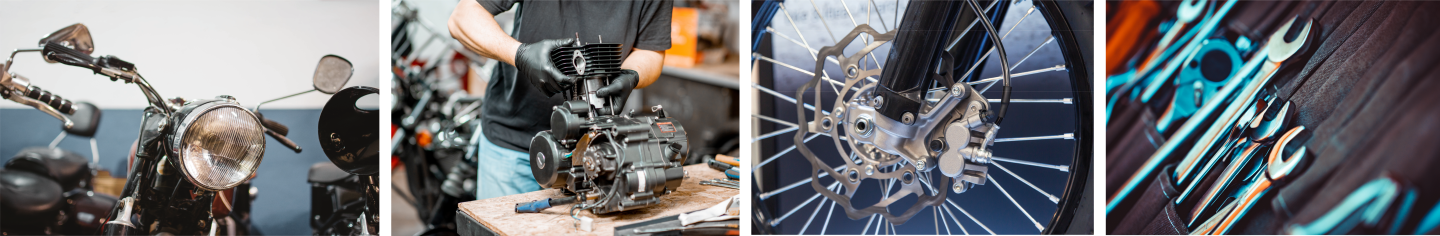 Motorcycle spare parts and accessories