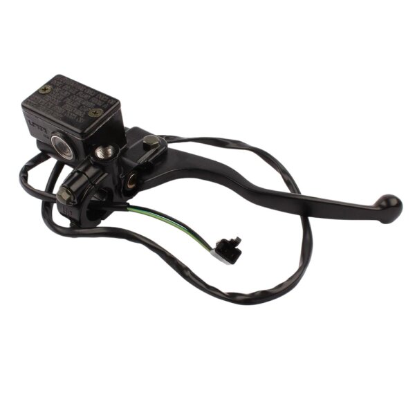 Brake lever assembly complete, black, with main brake cylinder 14 mm ...