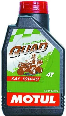 Motoröl 10W40 4T 1 Liter Motul mineralisch ATV/UTV, 16,40